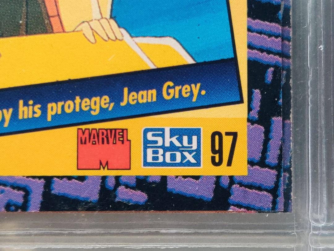 1993 SkyBox X-Men Series 2 Animated TV Series The power of Professor X ...