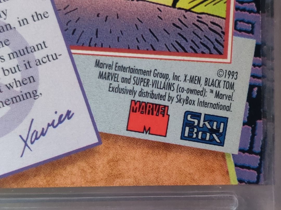 1993 SkyBox X-Men Series 2 Black Tom, Hobbies & Toys, Memorabilia ...