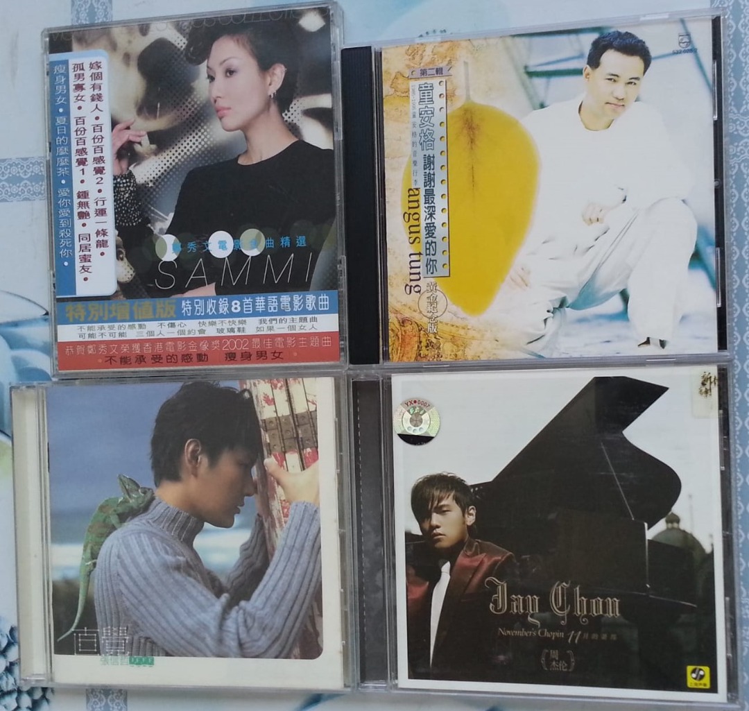 4 Various Chinese CDs 4張 中文 華語 CDs, Hobbies & Toys, Music & Media, CDs & DVDs on Carousell