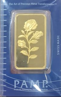 50gm 24k gold bar pamp lady veriscan with receipt, Hobbies & Toys ...