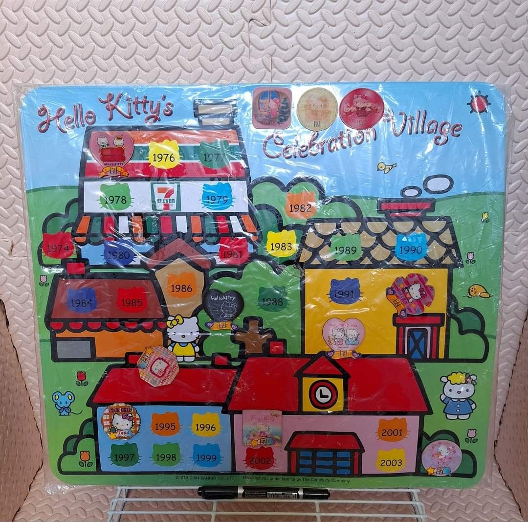 7 Eleven Hello Kitty Celebration Village, Hobbies & Toys, Memorabilia ...