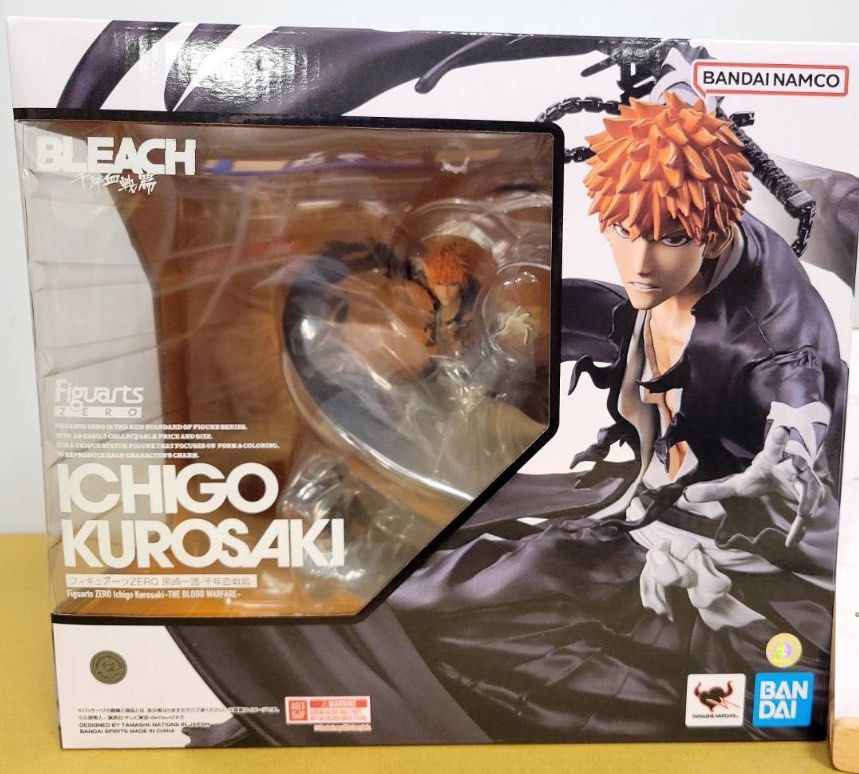 新品到貨 Figuarts ZERO BLEACH 死神 日番谷冬獅郎 黒崎一護 千年血戰篇, 書籍、休閒與玩具, 玩具、公仔、桌遊在旋轉拍賣