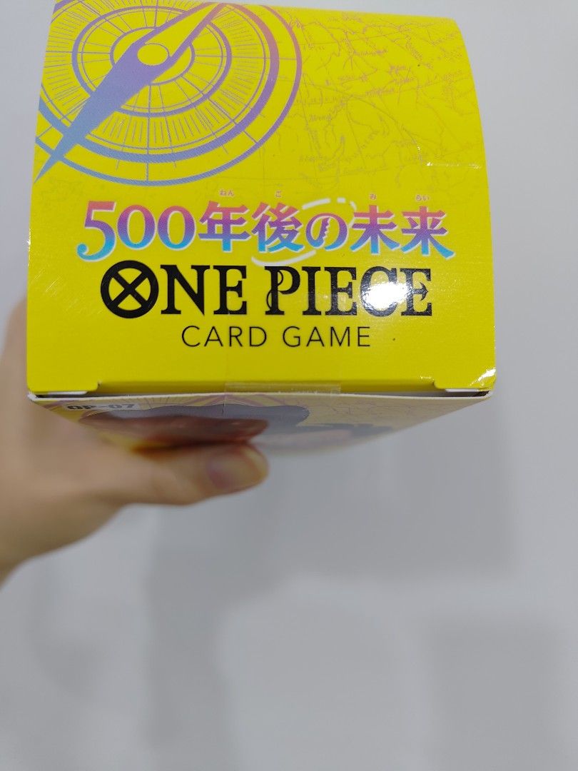 全新整盒 航海王 OPTC 卡牌 OP07 500年後的未來, 書籍、休閒與玩具, 玩具、公仔、桌遊在旋轉拍賣