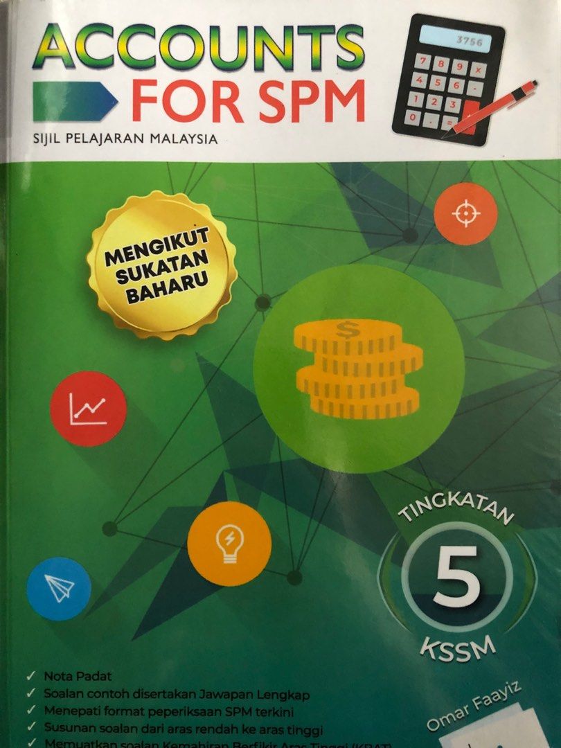 accounts for spm, Hobbies & Toys, Books & Magazines, Textbooks on Carousell