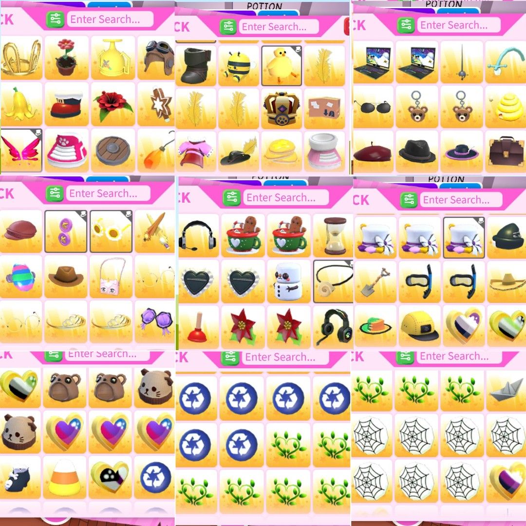 ADOPT ME PET WEARS BUNDLE, Video Gaming, Video Games, Others on Carousell