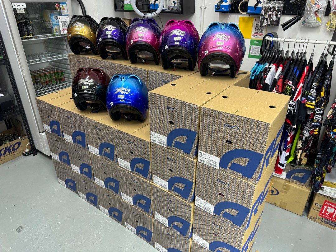 Arc Ritz Helmet Raya 2024 Edition, Motorcycles, Motorcycle Apparel on ...