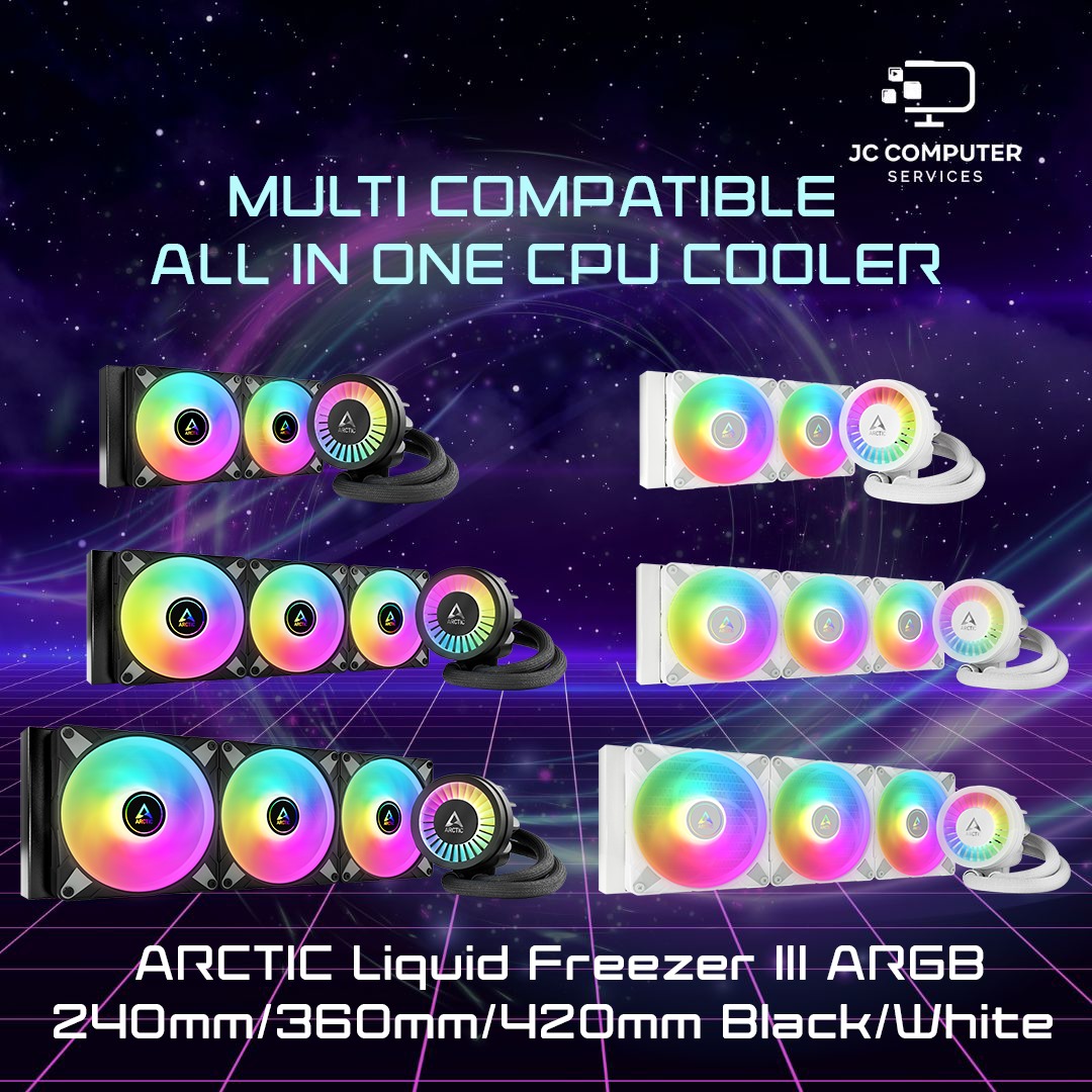 ARCTIC Liquid Freezer III ARGB 240 360 420 AIO CPU Cooler, Computers ...