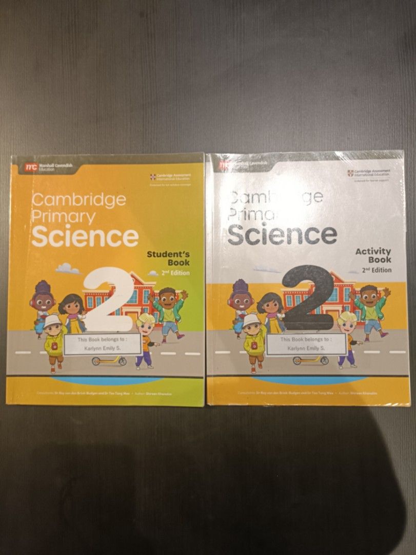 CAMBRIDGE PRIMARY SCIENCE STUDENT'S BOOK ACTIVITY BOOK 2ND EDITION MARSHALL CAVENDISH EDUCATION ...