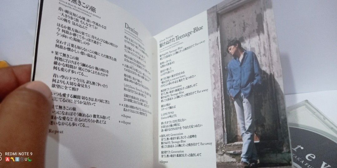 [CD] MASATAKA FUJISHIGE - FOREVER, Hobbies & Toys, Music & Media, CDs & DVDs on Carousell