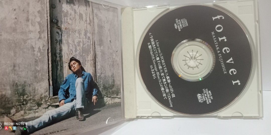 [CD] MASATAKA FUJISHIGE - FOREVER, Hobbies & Toys, Music & Media, CDs & DVDs on Carousell
