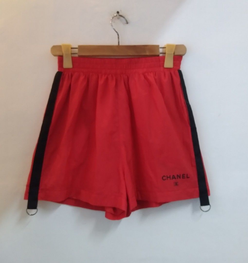 CHANEL SWIM/RUNNING SHORTS, Luxury, Apparel on Carousell