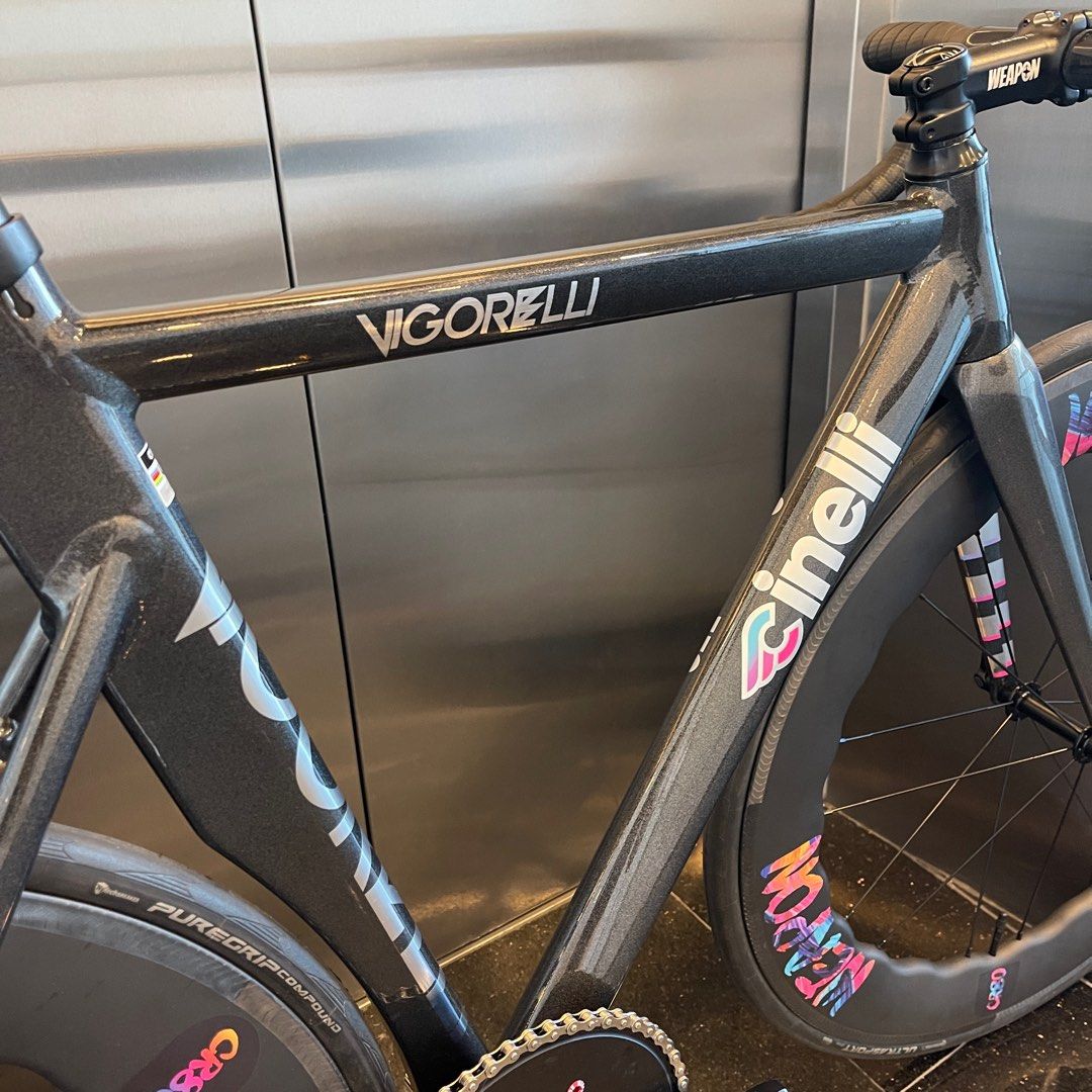 Cinelli fixie/frame set $1390/complete bike $1761/brand new bike/alloy ...