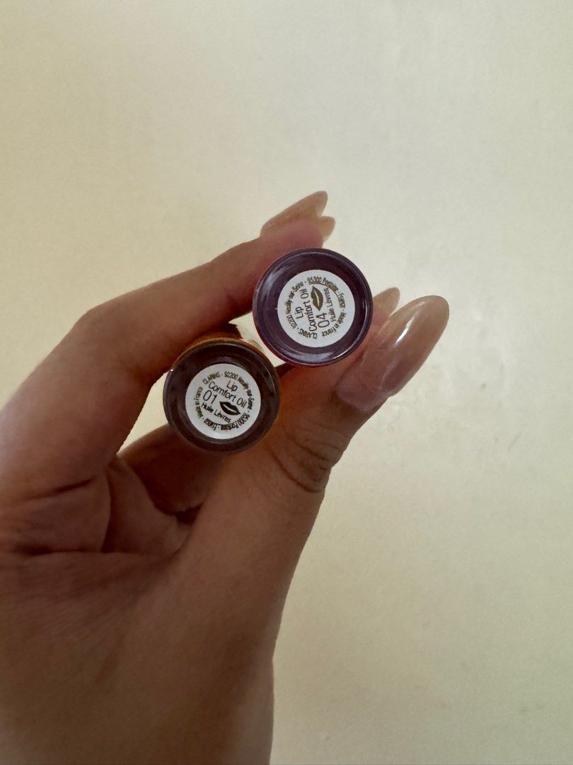 Clarins Mini Lip Oil Set (01 Honey & 04 Pitaya), Beauty & Personal Care ...