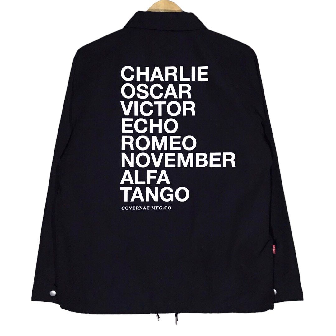 Covenant Coach Jacket, Fesyen Pria, Pakaian , Baju Luaran di Carousell