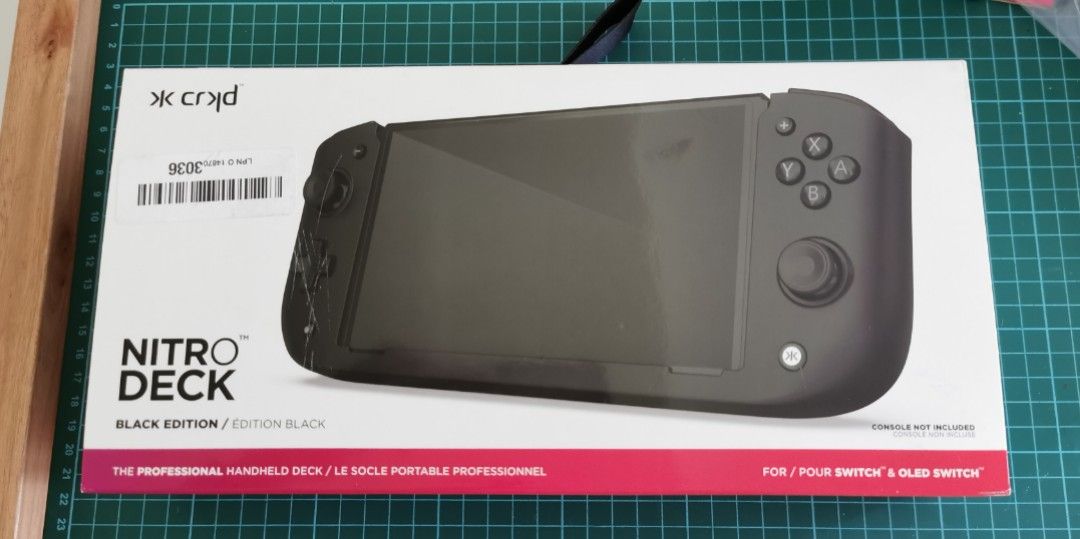 CRKD Nitro Deck for Nintendo Switch and OLED model, Video Gaming ...