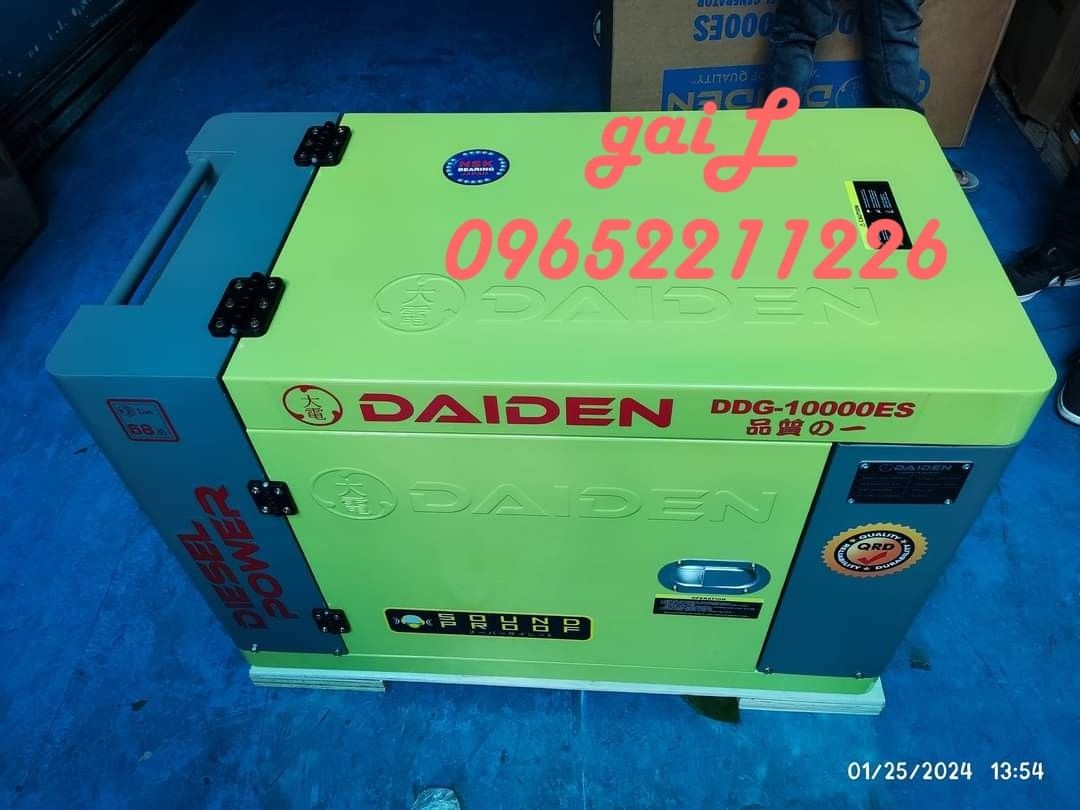 DAIDEN 10kva Single Phase, Silent-Type, Air-cooled Diesel Generator ...