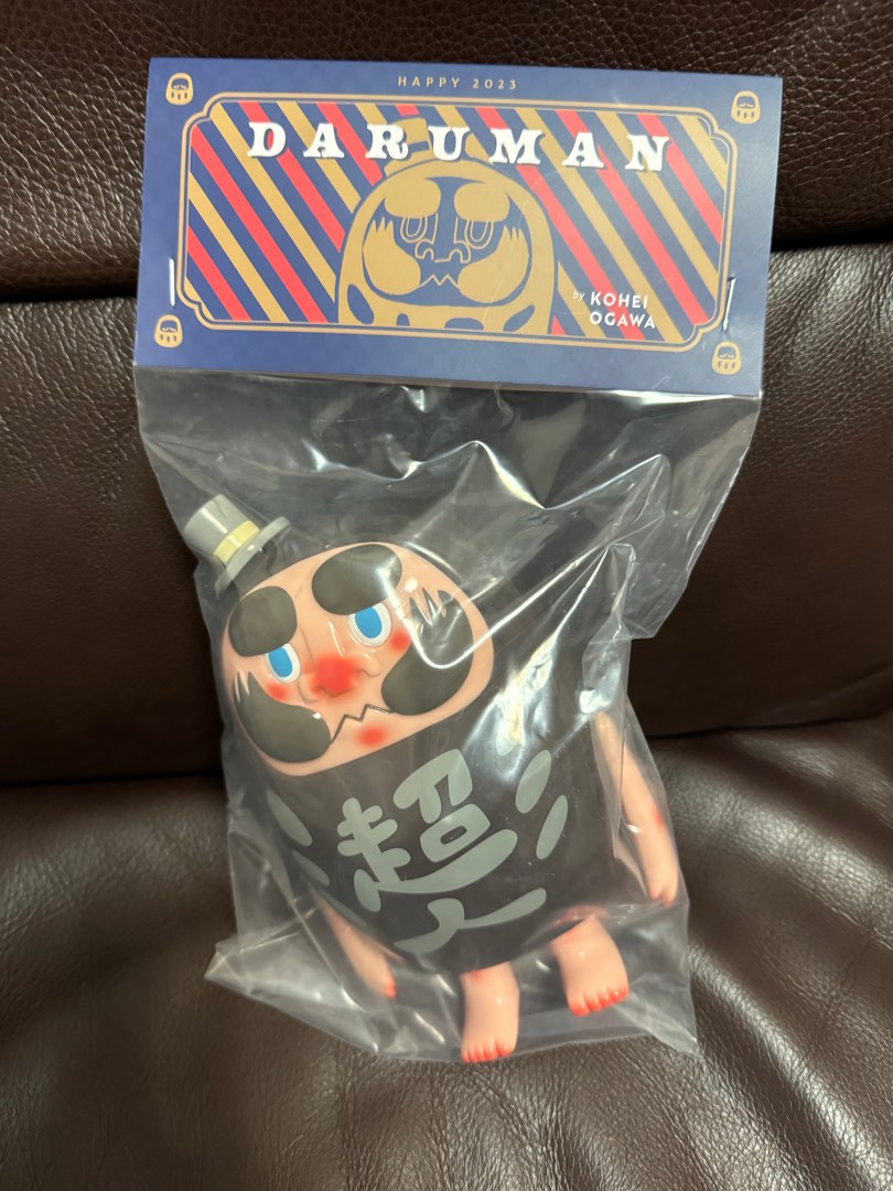 全新原封Daruman 超人達磨先生 達摩Kohei Ogawa 小川耕平老師 2024 Supermantoys超人玩具限定 墨綠色 ...