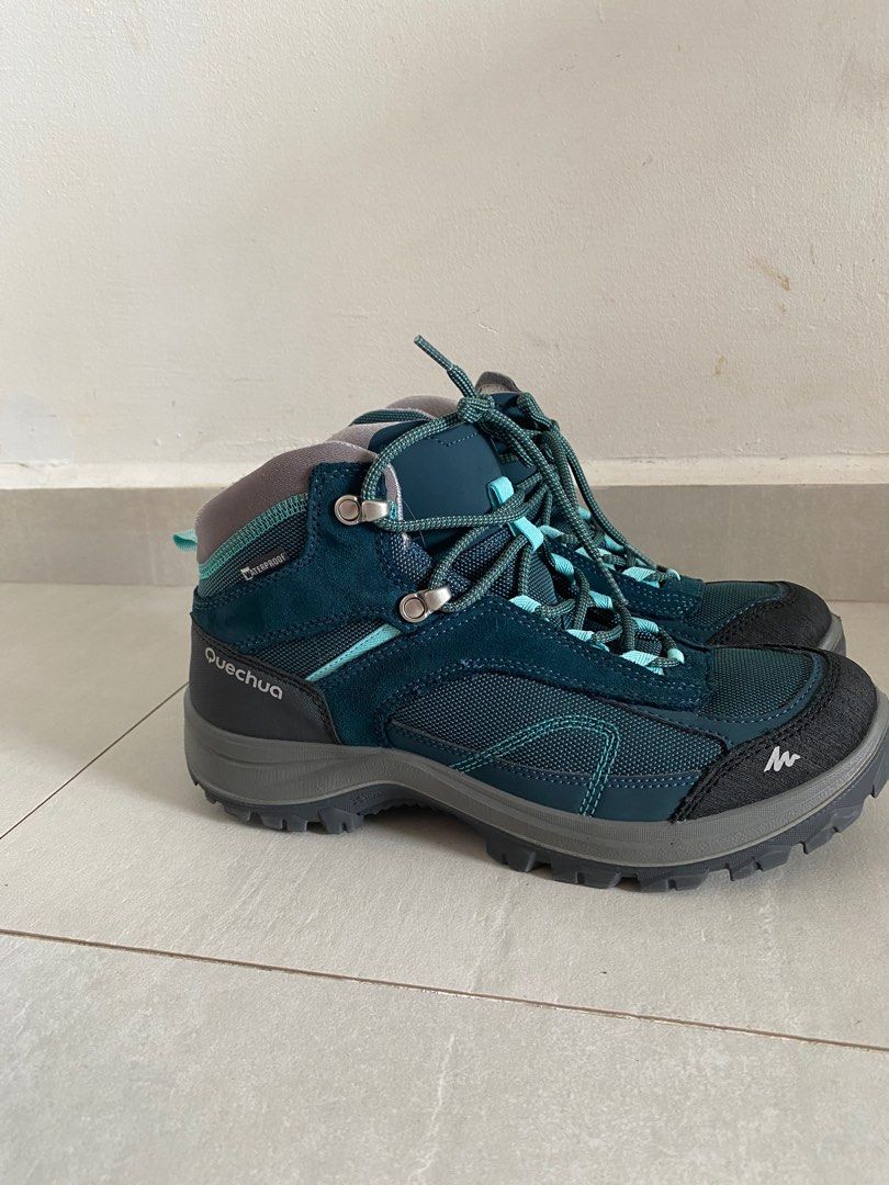 Decathalon Hiking Boots, Sports Equipment, Hiking & Camping on Carousell