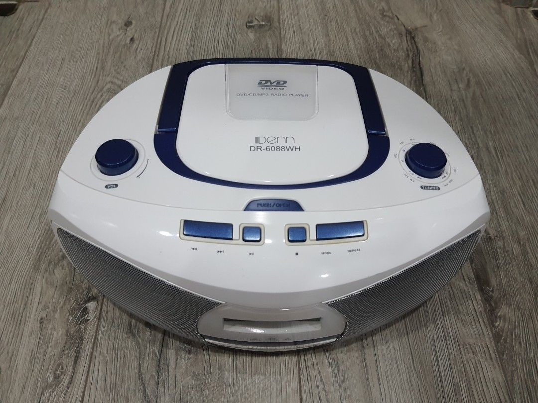 Denn DR-6088WH DVD Radio Player, Audio, Portable Music Players on Carousell