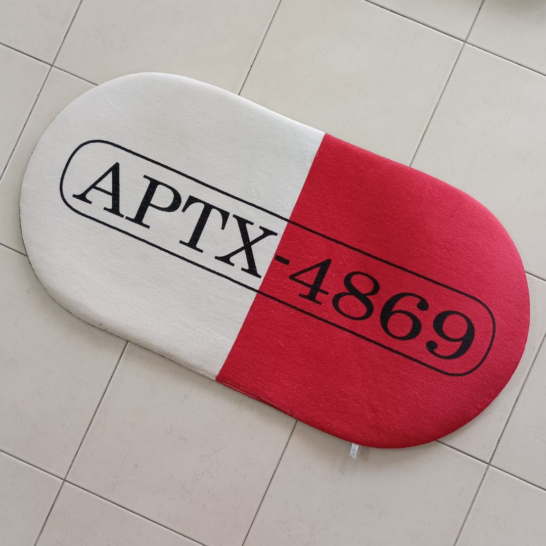 Detective Conan Pill Rug, Furniture & Home Living, Home Decor, Carpets, Mats & Flooring on Carousell