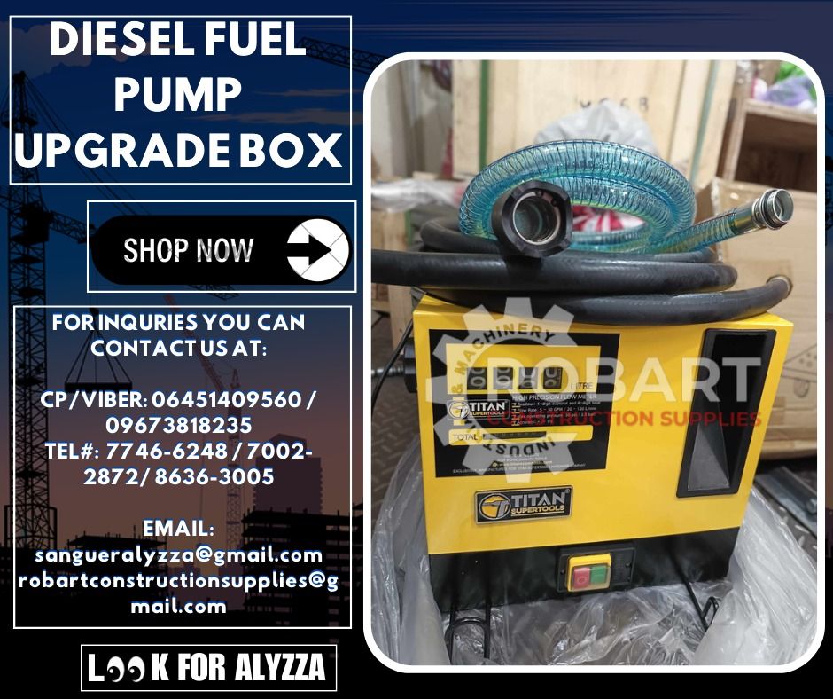 DIESEL FUEL PUMP UPGRADE BOX, Commercial & Industrial, Construction ...