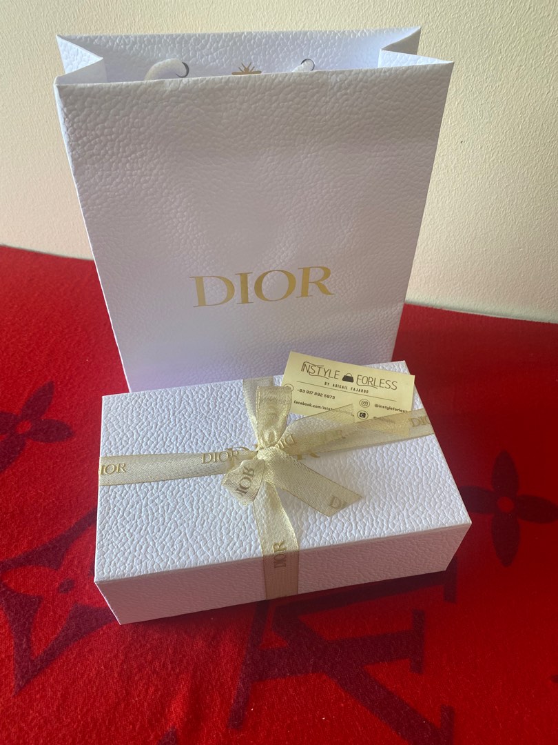 Dior box and paperbag complete, Luxury, Bags & Wallets on Carousell