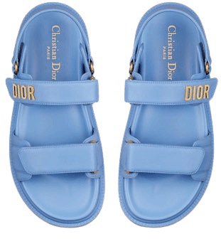 Dioract Lambskin Cornflower Blue, Luxury, Sneakers & Footwear on Carousell