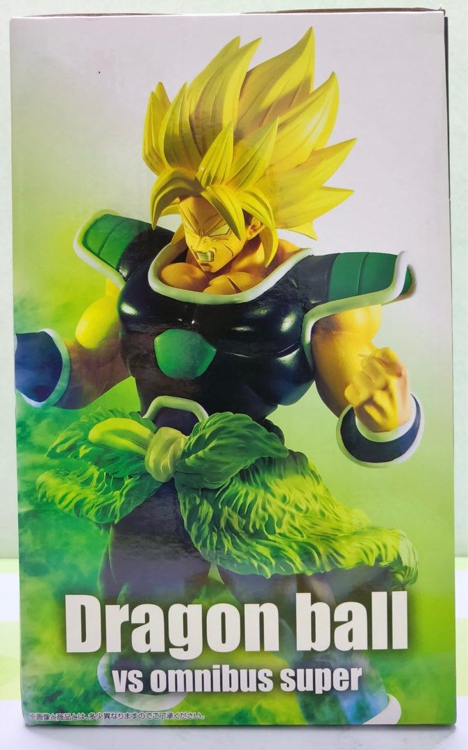 Dragonball VS Omnibus DBS Prize B Broly (Gold Sticker), Hobbies & Toys ...