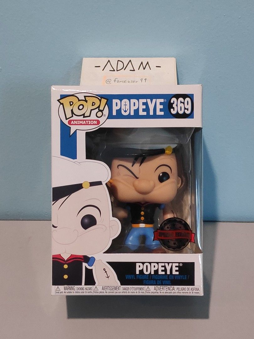 Funko Pop Popeye the Sailorman (SE), Hobbies & Toys, Toys & Games on Carousell
