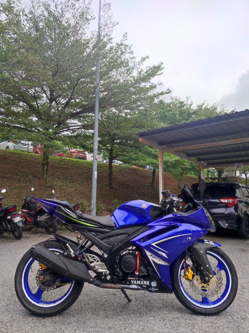 Fz150i Convert R15 V1 & V2, Motorbikes on Carousell