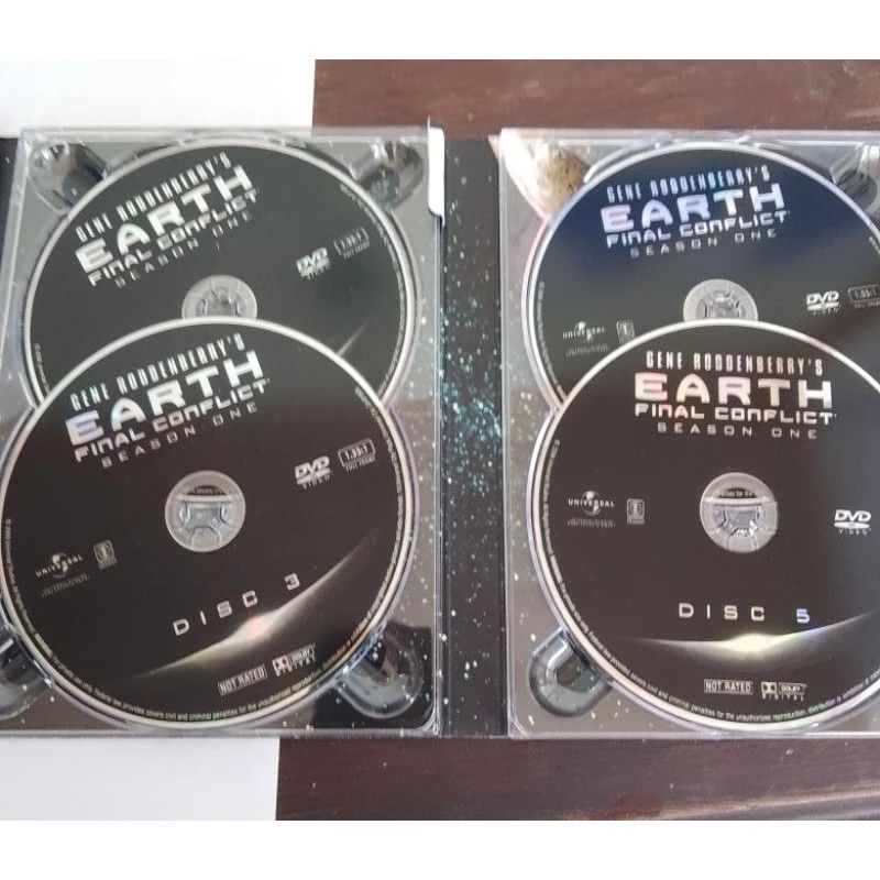 Gene Roddenberry's Earth Final Conflict Season One DVD Science Fiction ...