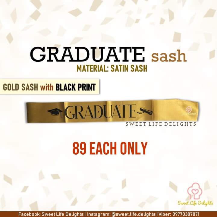Graduate Sash, Hobbies & Toys, Stationary & Craft, Occasions & Party ...