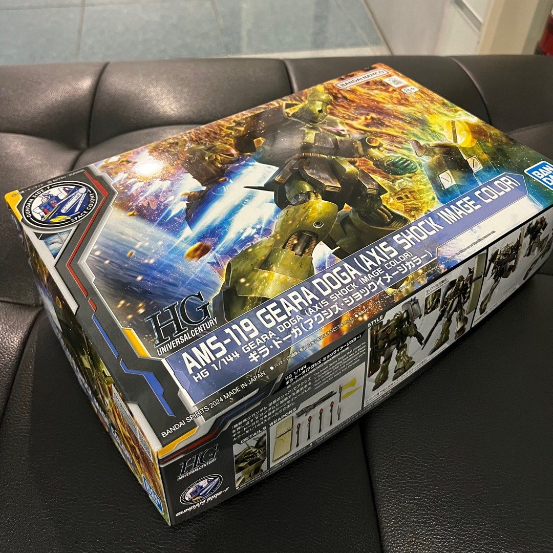 HG 1/144 AMS-119 Geara Doga (Axis Shock Image Colour), 興趣及遊戲, 玩具 & 遊戲類 ...