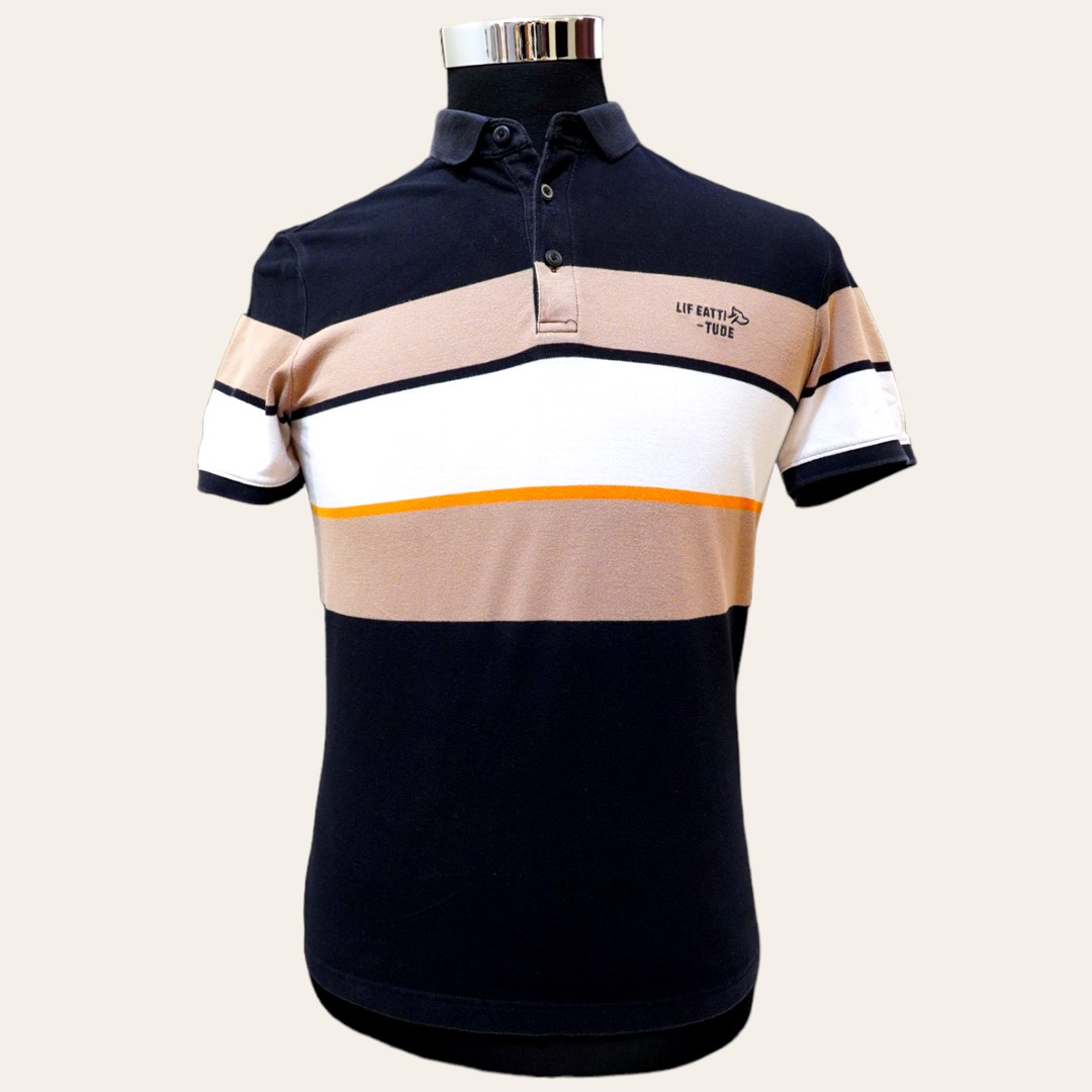 HLA Men Polo Shirt, Men's Fashion, Tops & Sets, Tshirts & Polo Shirts ...