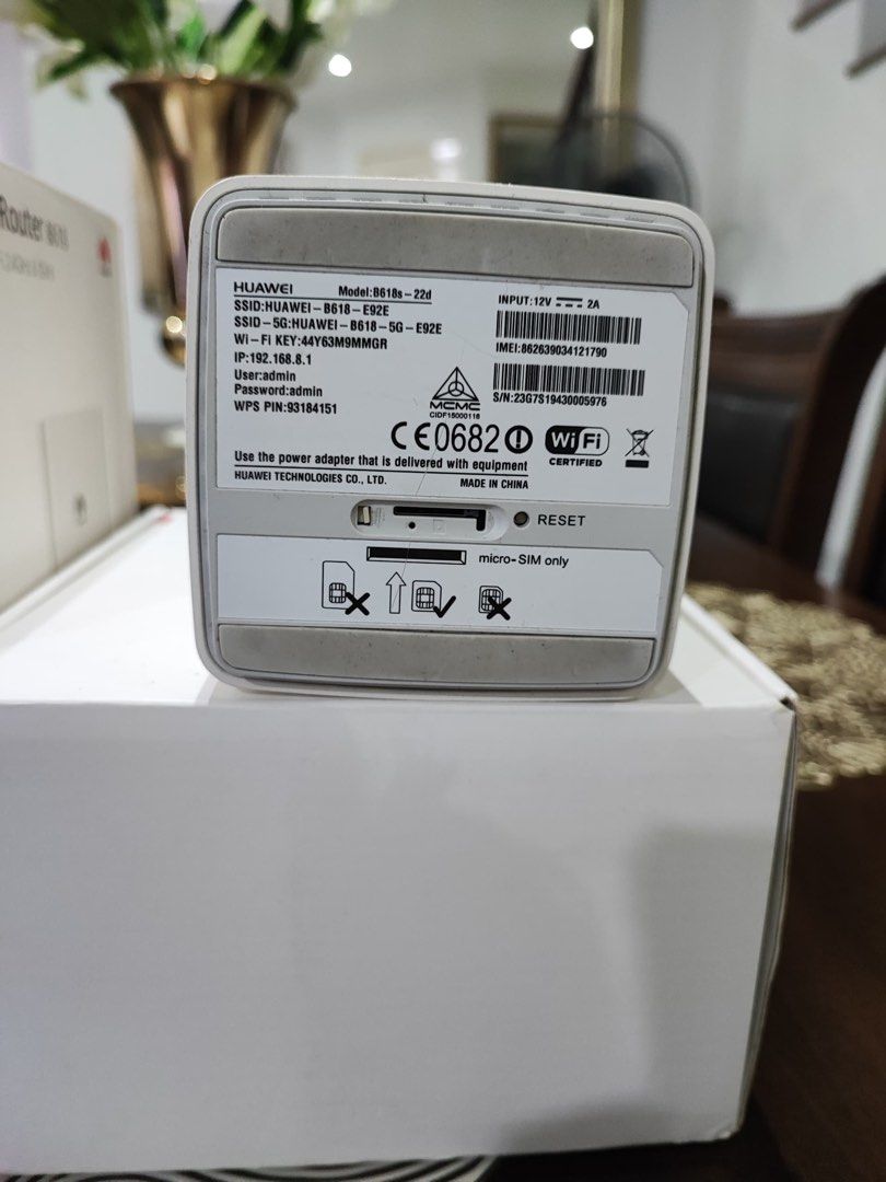 Huawei B618-65D & 22D Unlocked Modded, Computers & Tech, Parts ...