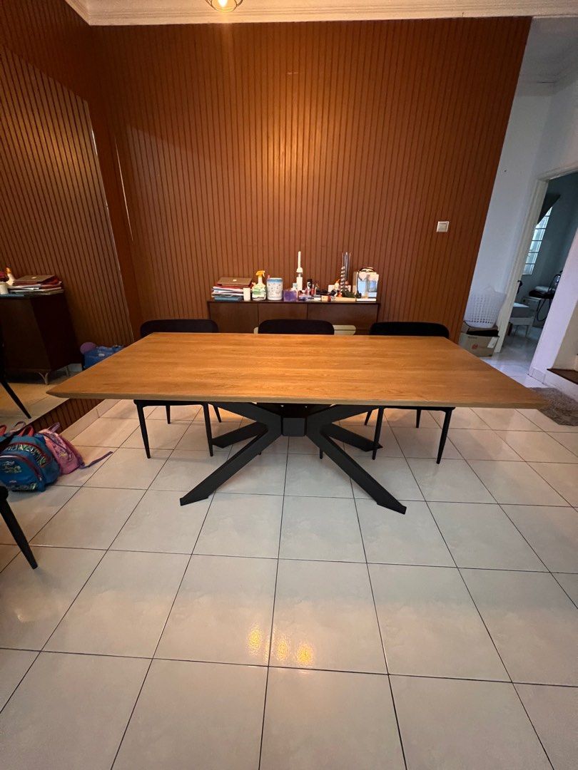 Joy Dining Table 2M, Furniture & Home Living, Furniture, Tables & Sets ...