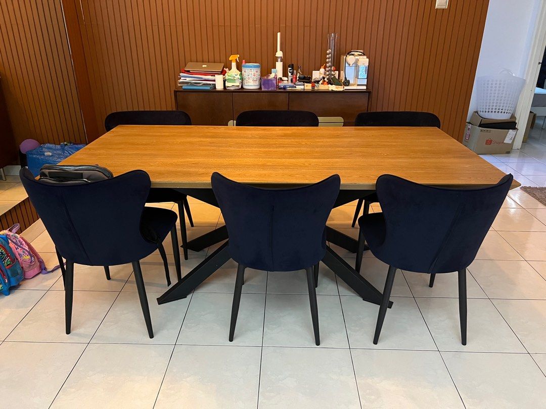 Joy Dining Table 2M, Furniture & Home Living, Furniture, Tables & Sets ...