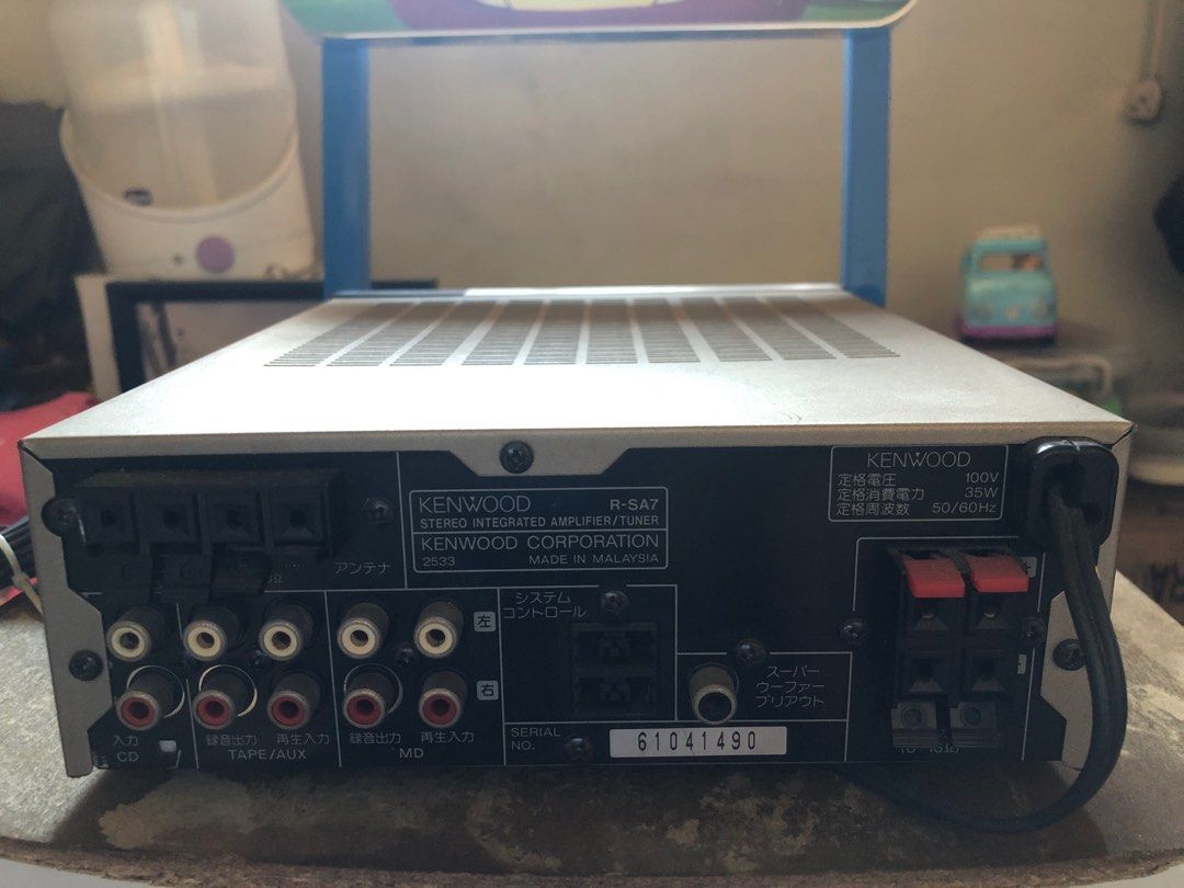 Kenwood R-SA7 Integrated Amplifier/Tuner, Audio, Soundbars, Speakers & Amplifiers on Carousell