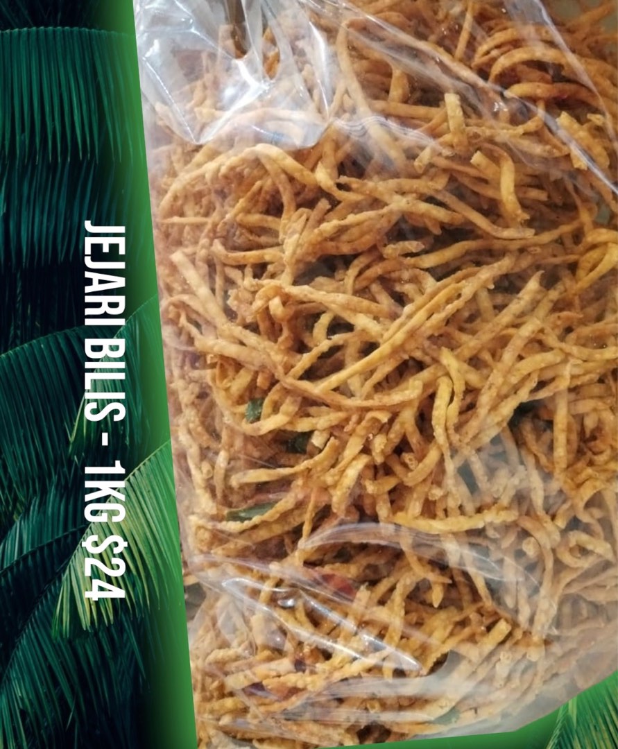 Kerepek jejari ikan bilis and tumpi, Food & Drinks, Local Eats on Carousell