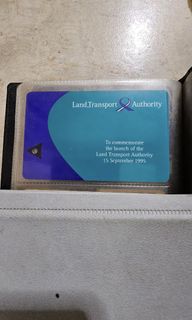 Old 1995 30th Anniversary Singapore Commemorative Transitlink Card ...
