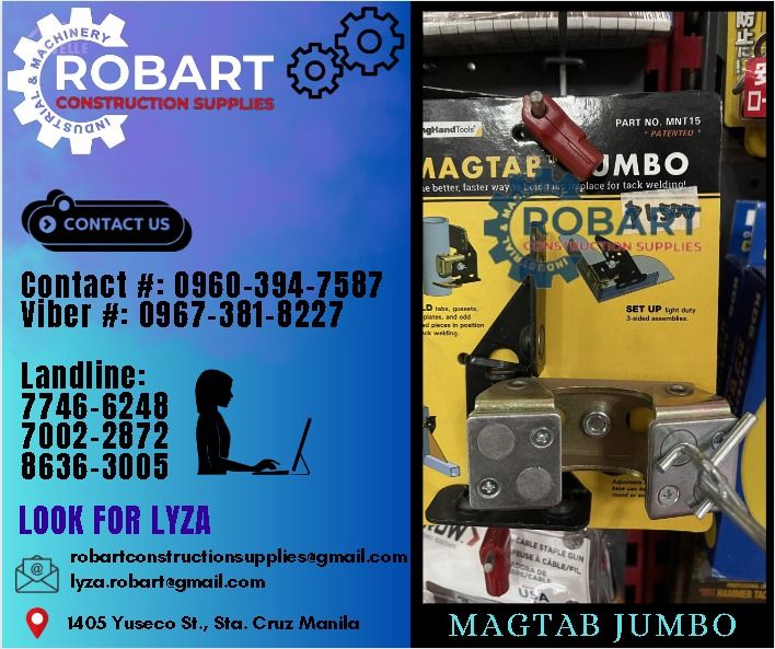 Magtab Jumbo, Commercial & Industrial, Construction Tools & Equipment ...