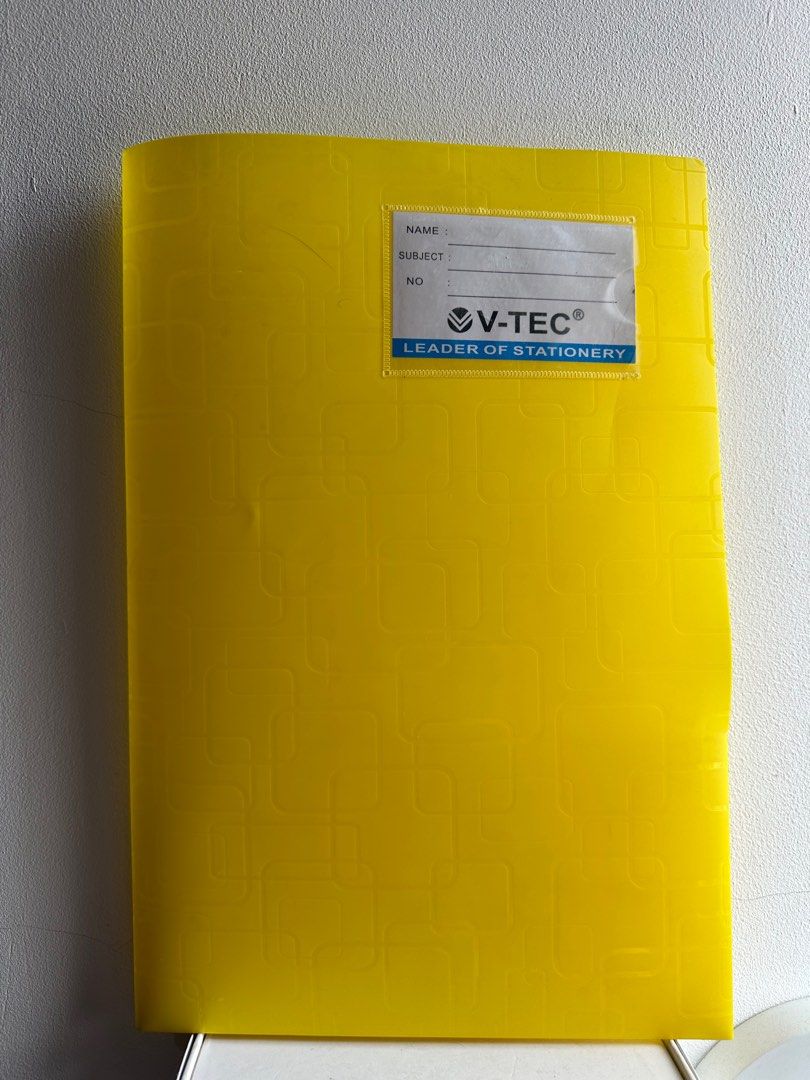 V-TEC Map Dokumen 2 sisi, Buku & Alat Tulis, Alat Tulis di Carousell