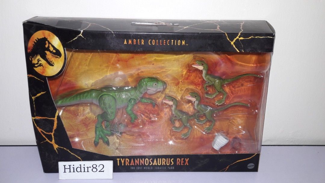 MATTEL JURASSIC WORLD AMBER COLLECTION YOUNG TYRANNOSAURUS REX ...