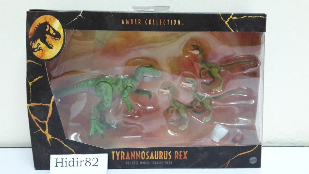 MATTEL JURASSIC WORLD AMBER COLLECTION YOUNG TYRANNOSAURUS REX ...