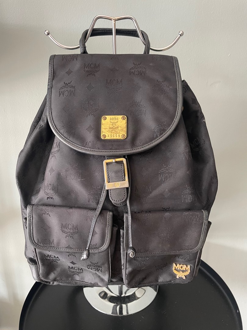 MCM Arena Backpack in Visetos, Luxury, Bags & Wallets on Carousell