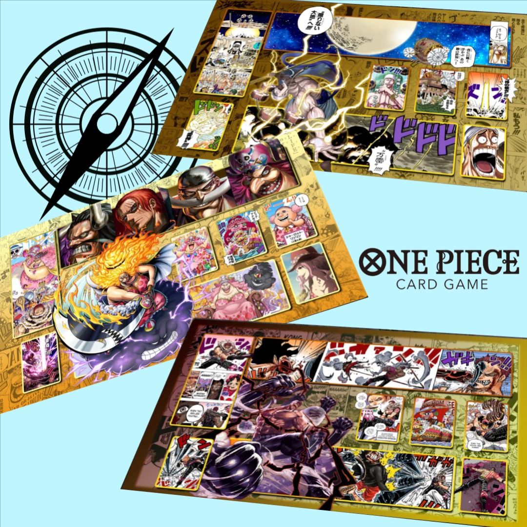 One Piece Card Game Playmat / keyboard mat [ luffy nami nico robin ...