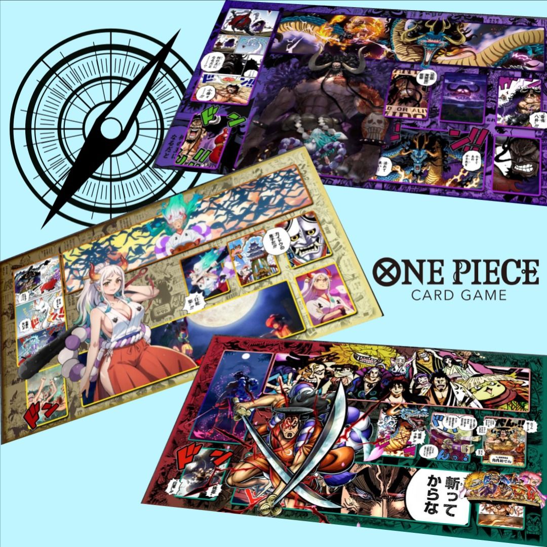 One Piece Card Game Playmat / keyboard mat [ luffy nami nico robin ...