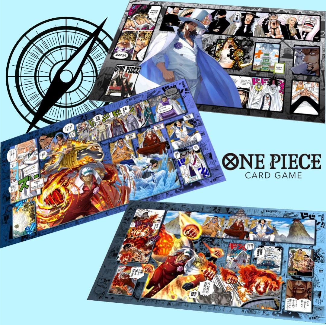 One Piece Card Game Playmat / keyboard mat [ luffy nami nico robin ...