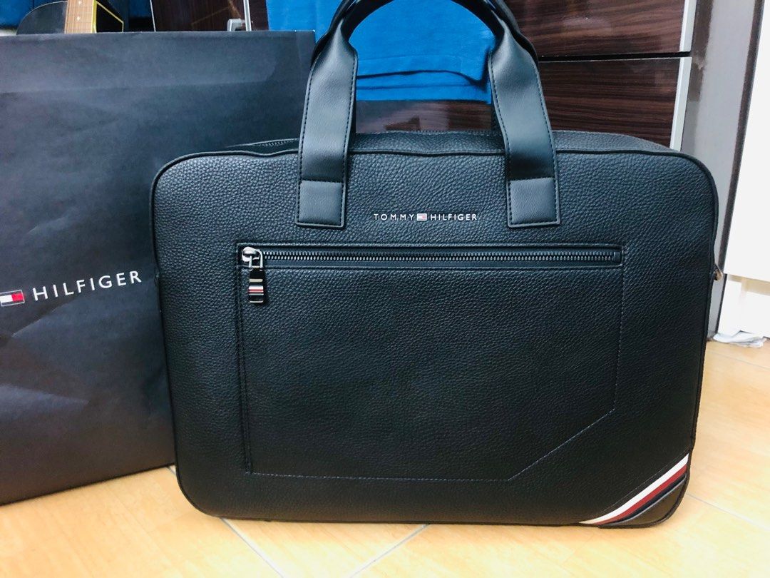 Original Tommy Hilfiger Laptop Bag, Men's Fashion, Bags, Briefcases on Carousell