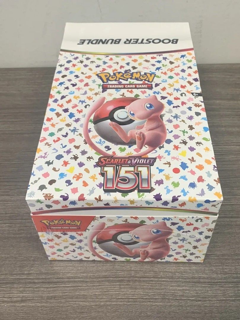 Pokemon 151 Booster Bundle Display Case, Hobbies & Toys, Toys & Games ...
